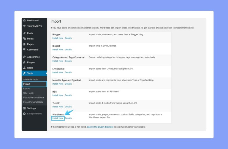 Documention | Importing Demo Data
