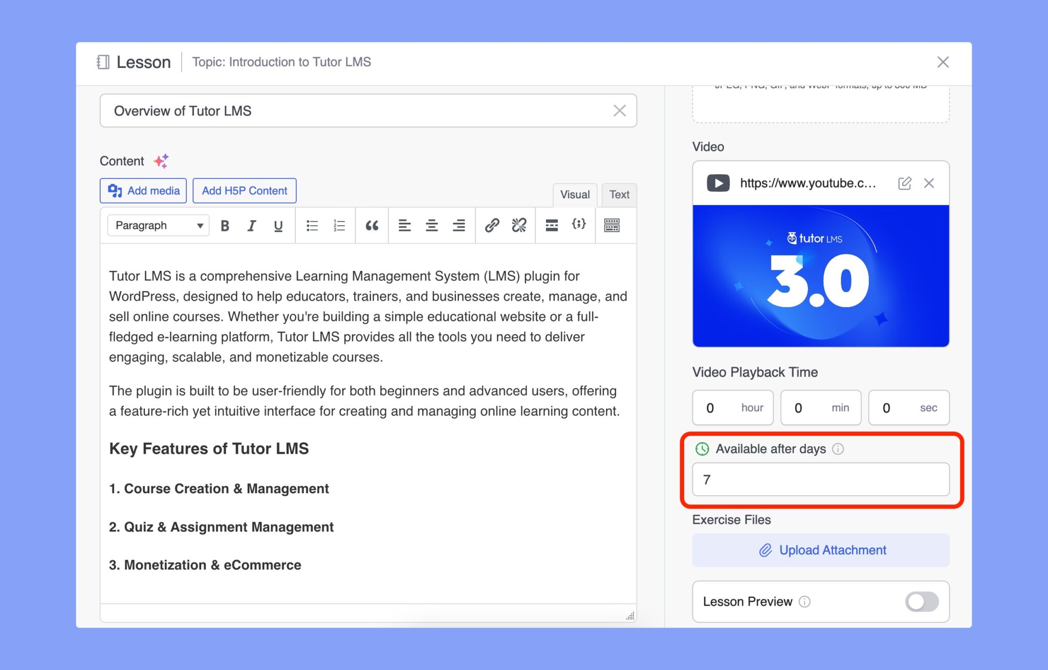 Documention | Content Drip