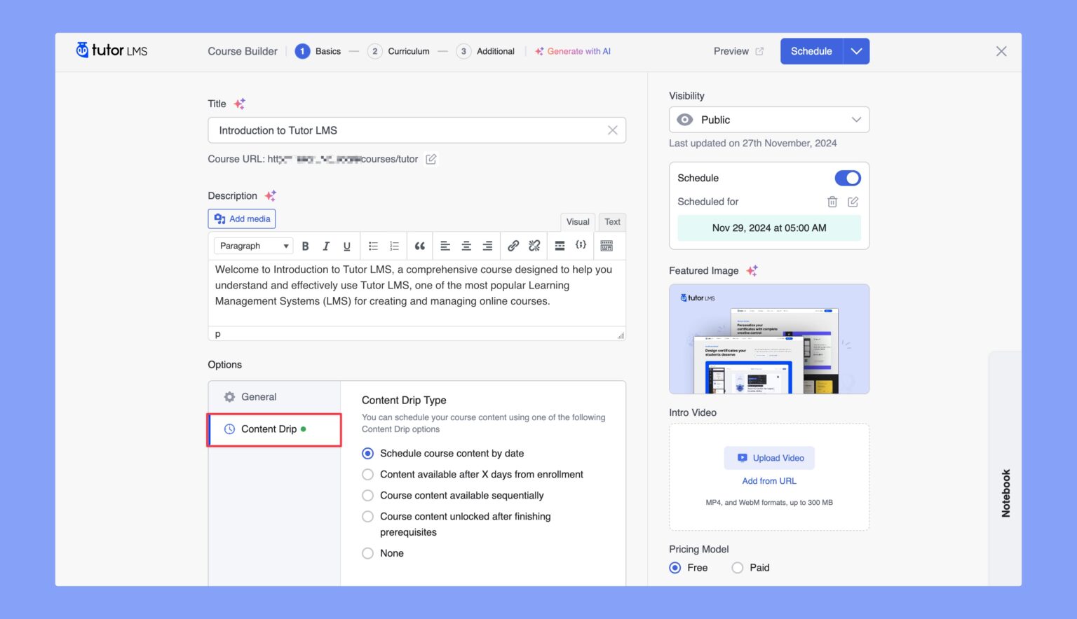 Documention | Content Drip