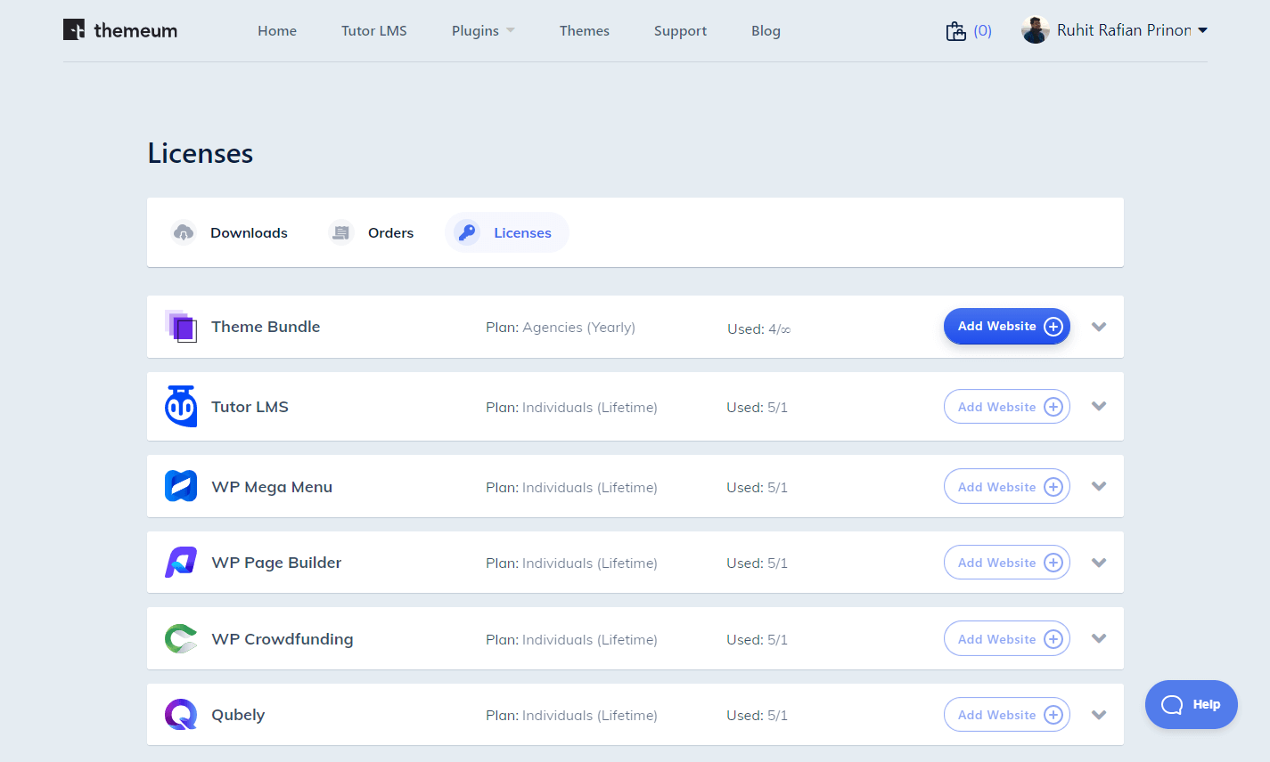 Documention | Tutor Pro License