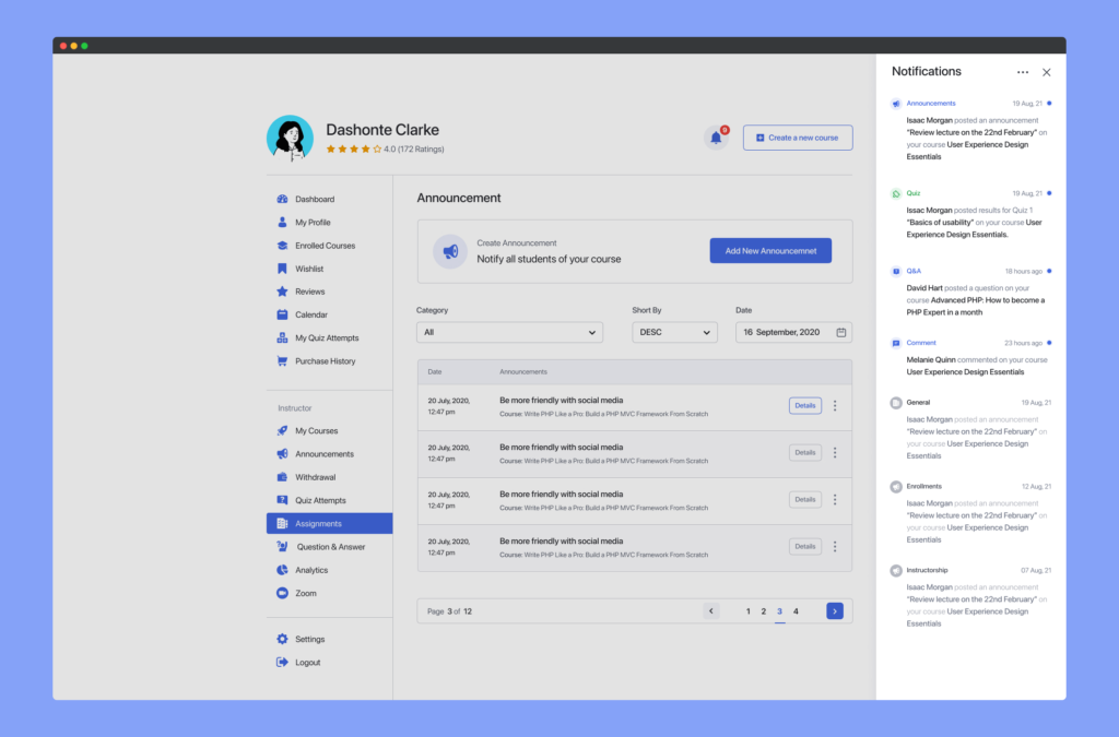 Documention | Notifications
