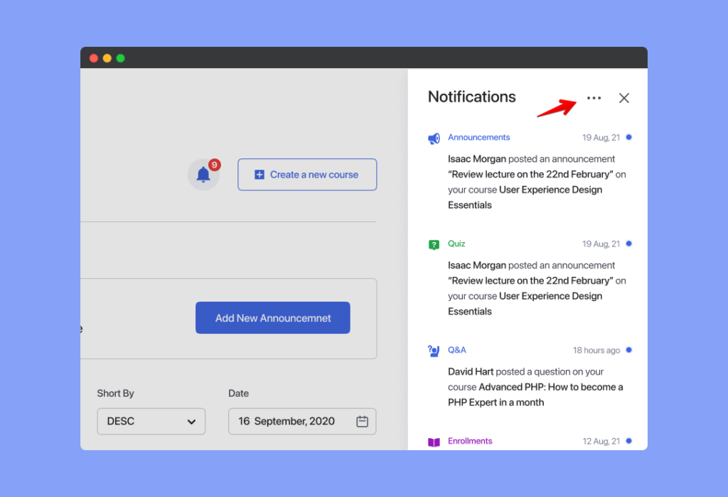Documention | Notifications