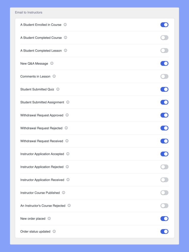 Documention | Email Settings