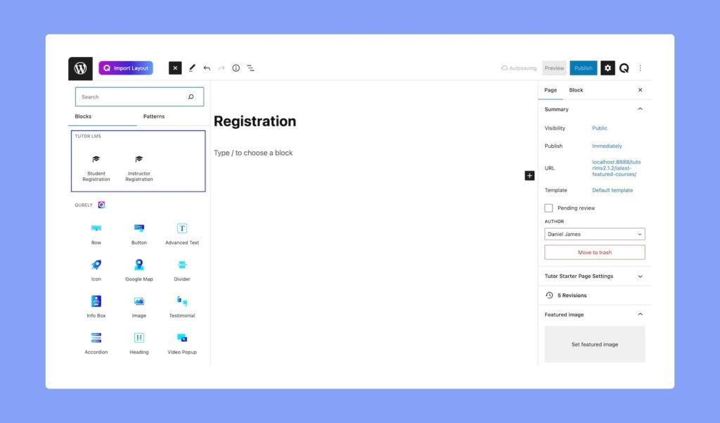 Documention | Shortcodes