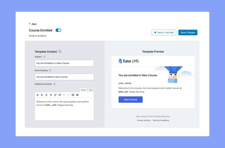 Documention | Email Notifications