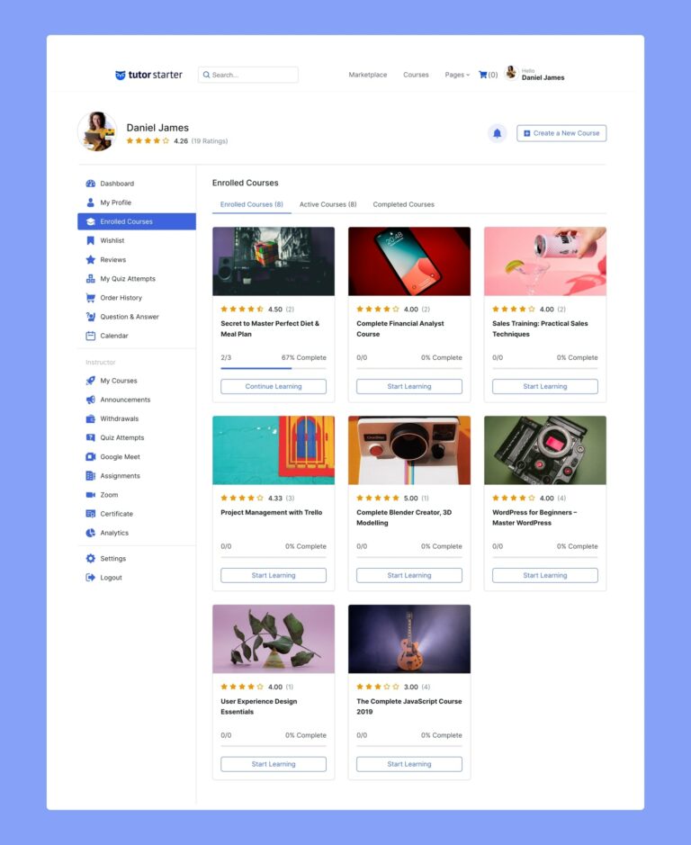 Documention | Frontend Dashboard (All Users)