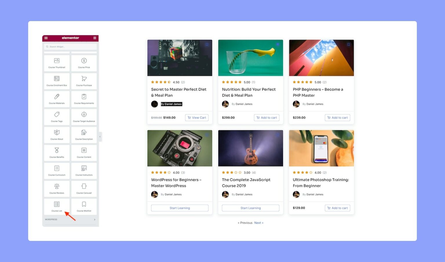 Documention | Course List