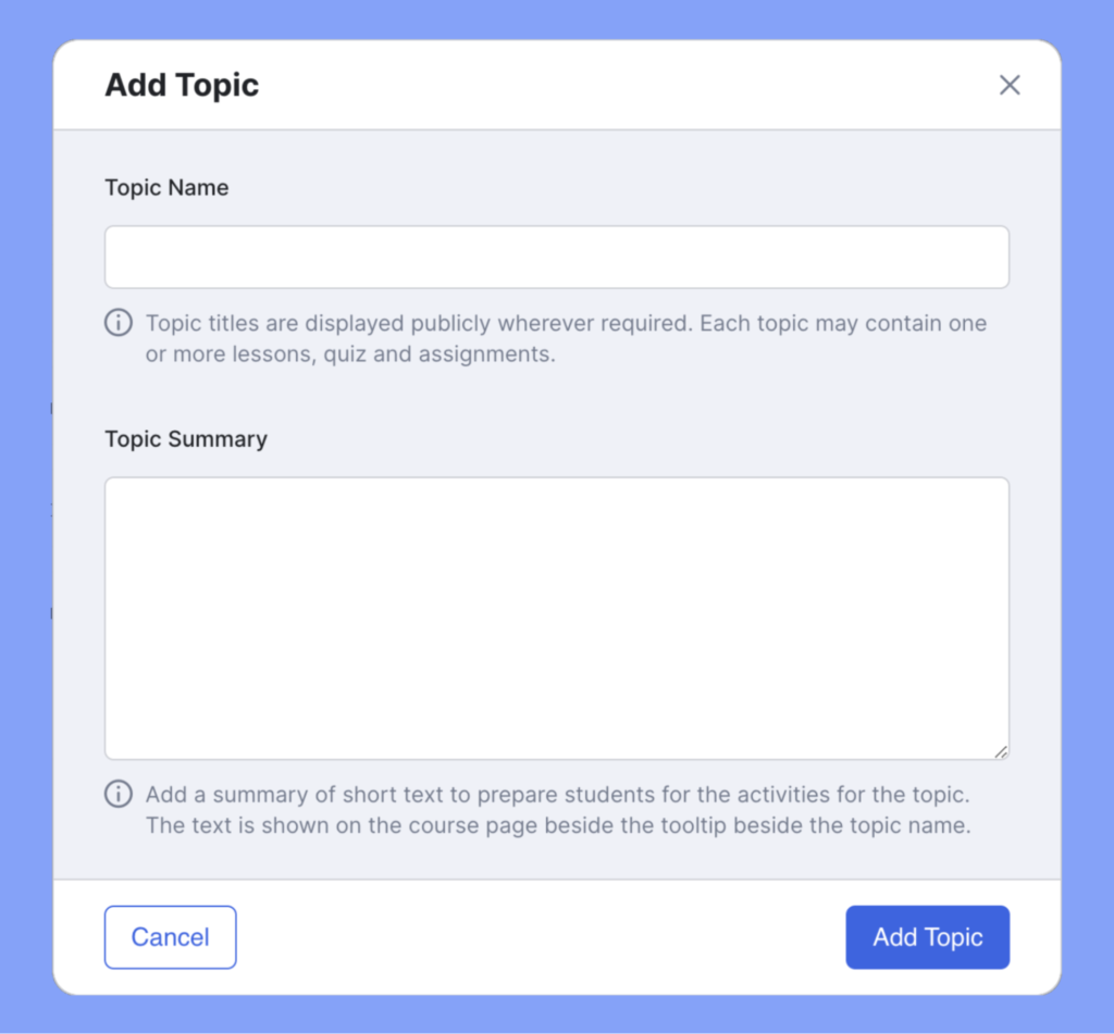 Documention | Frontend Course Builder