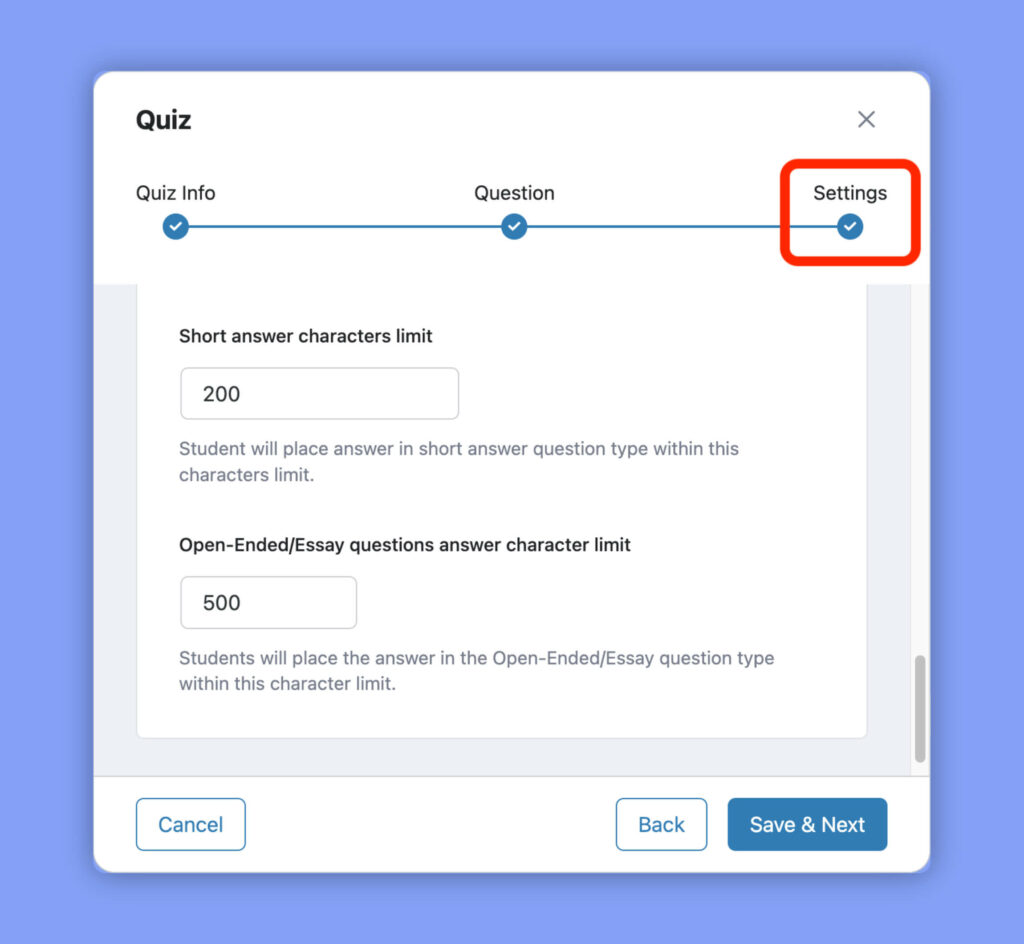 How to create a quiz – ThemeGoods Documentations