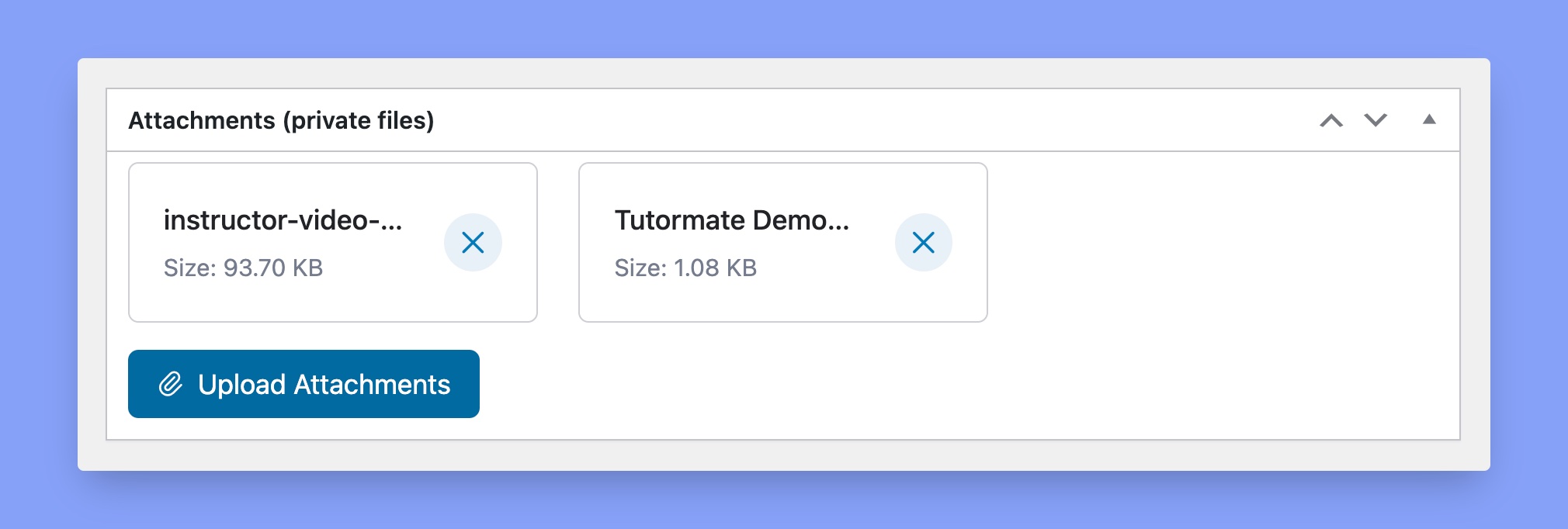 Documention | Backend Course Builder