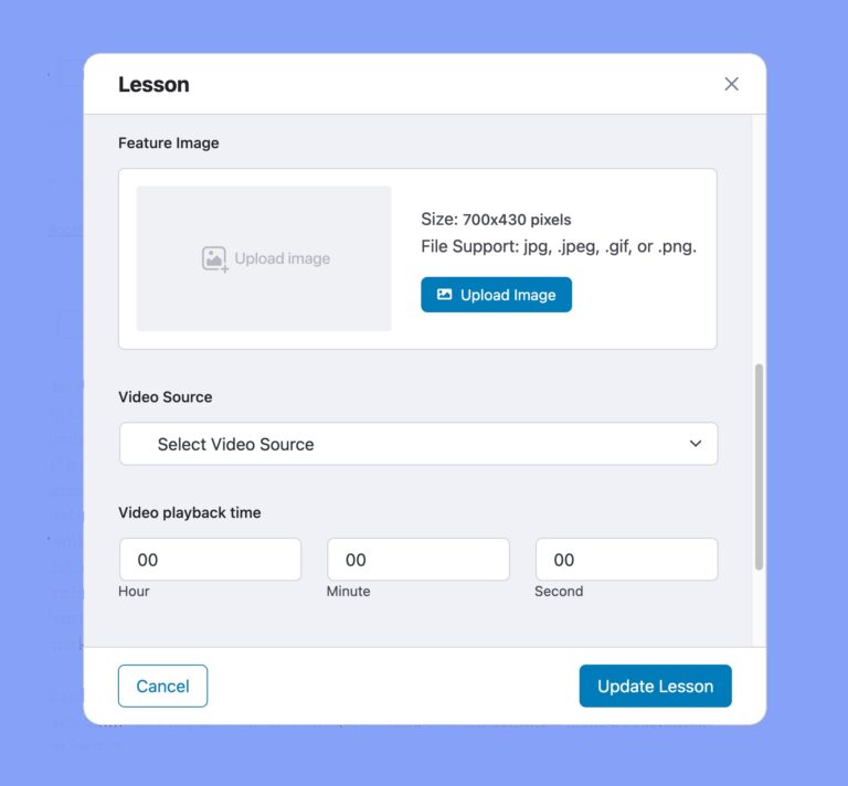 Documention | Backend Course Builder
