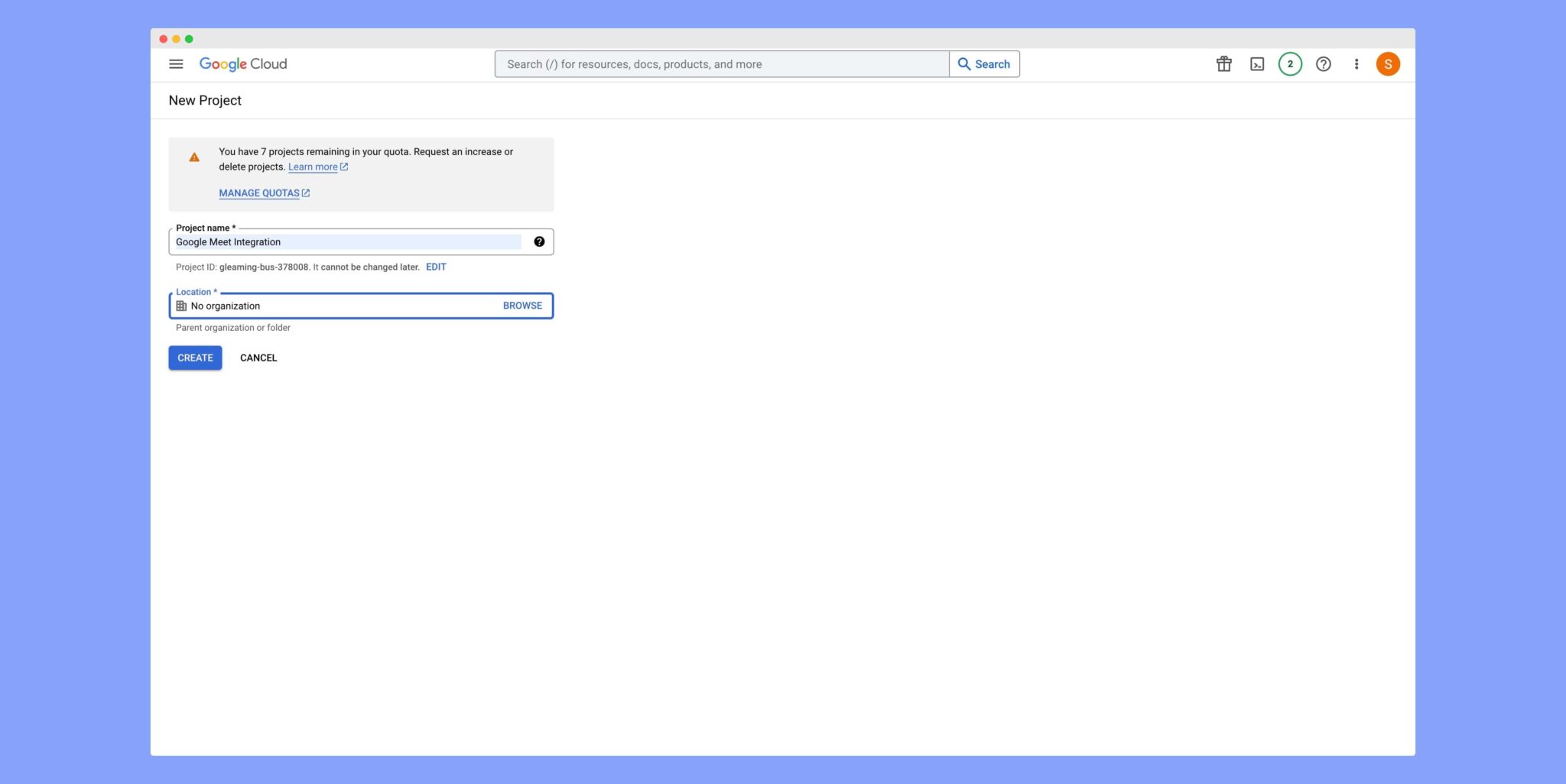 Documention | Google Meet Integration