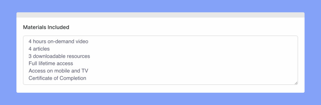 Documention | Frontend Course Builder