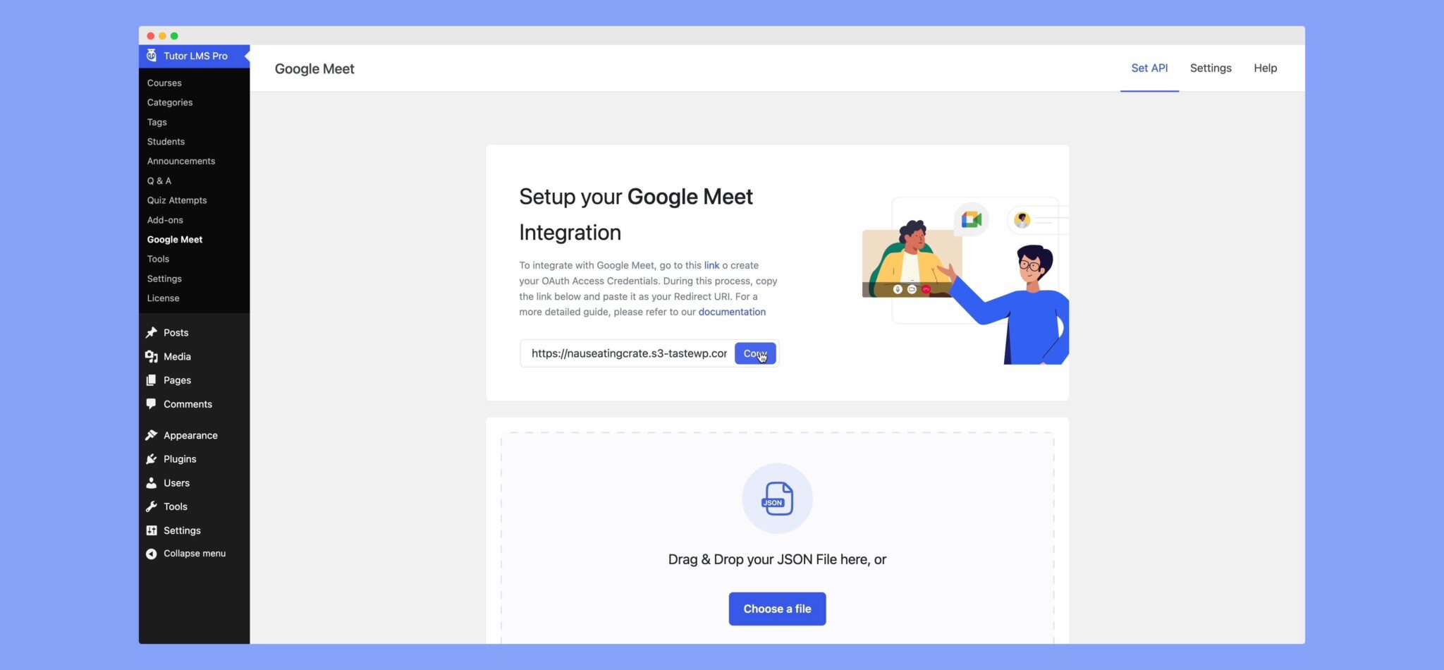 Documention | Google Meet Integration