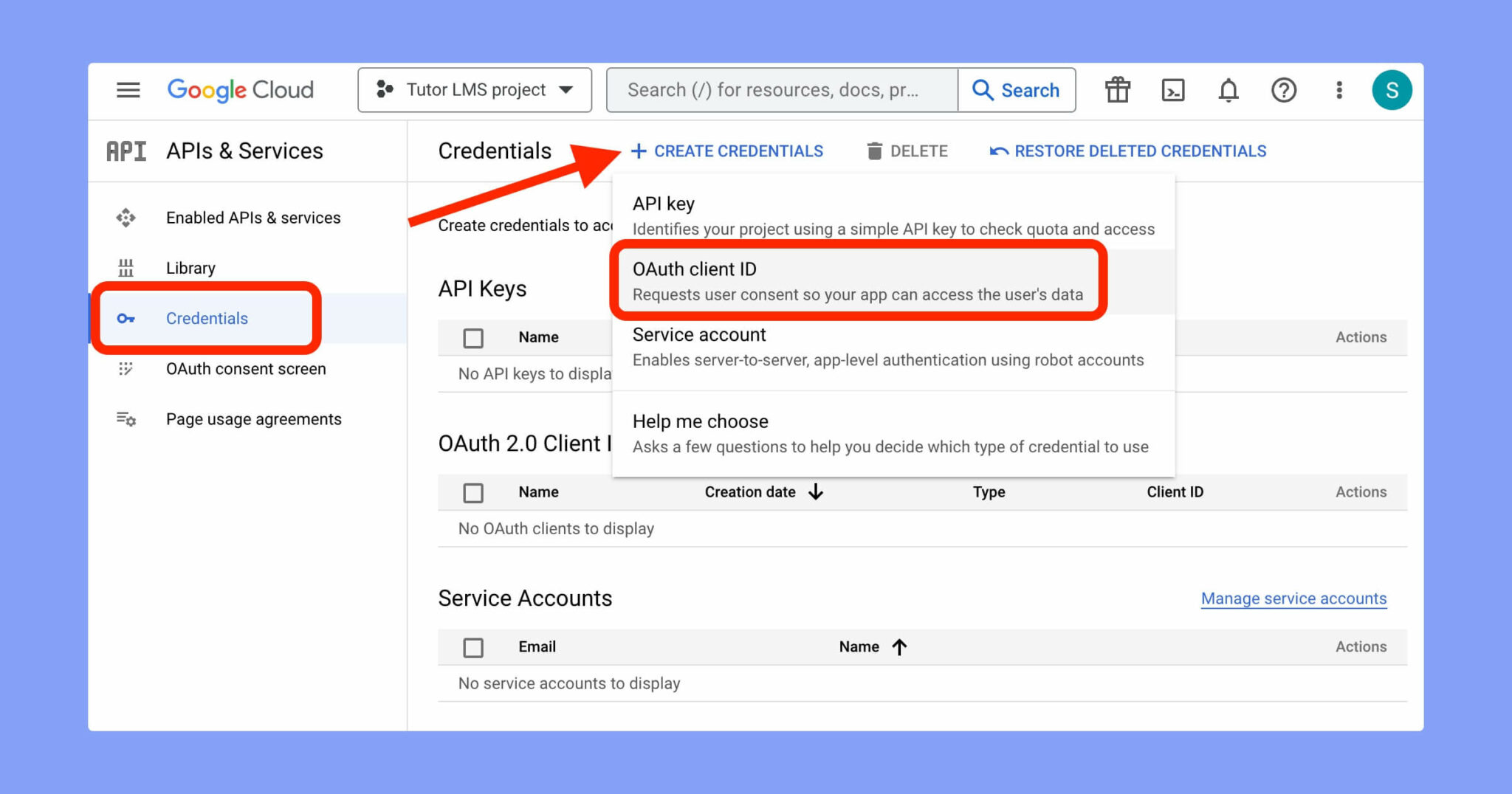 Documention | How to Get Google Client ID