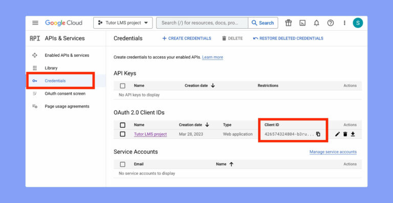 Documention | How to Get Google Client ID
