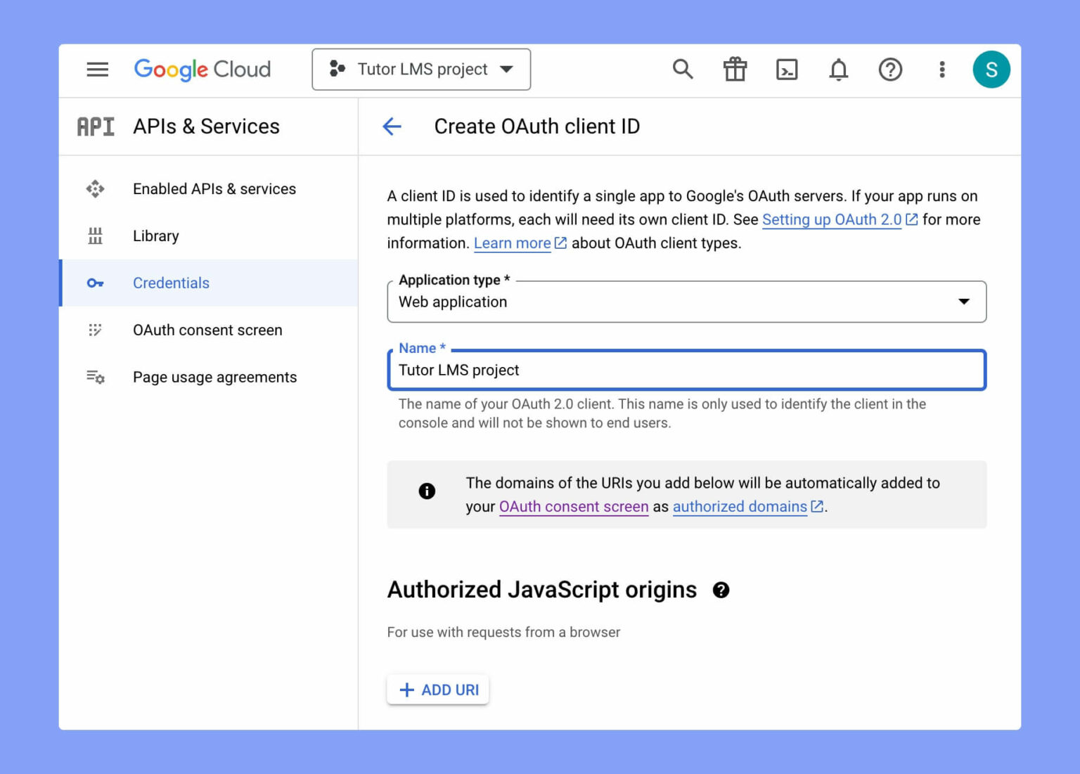 Documention | How to Get Google Client ID