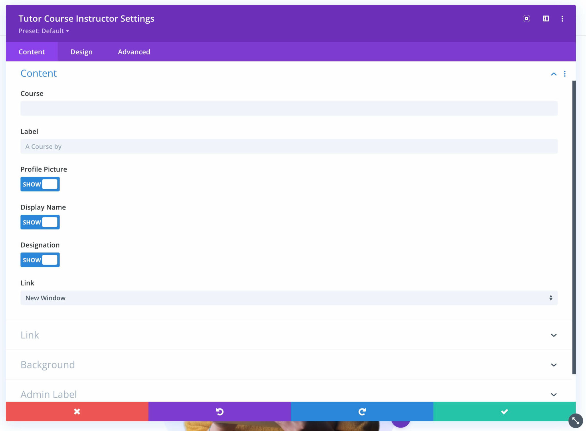 Documention | Course Instructor