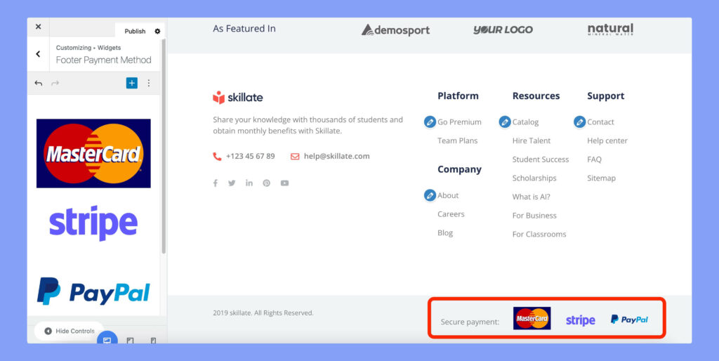 Documention | Widgets