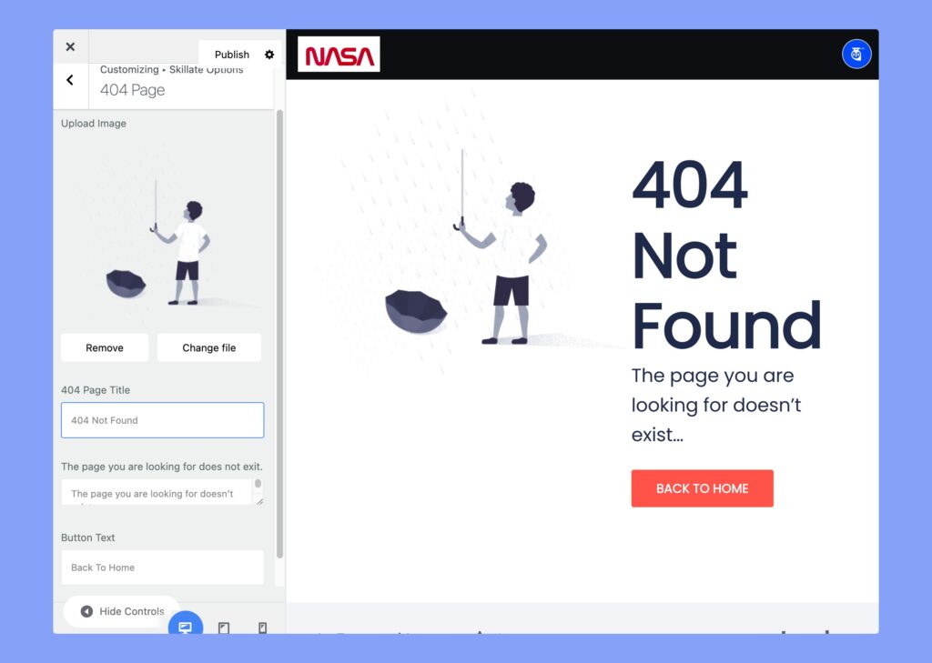 Documention | Customizing Skillate Theme