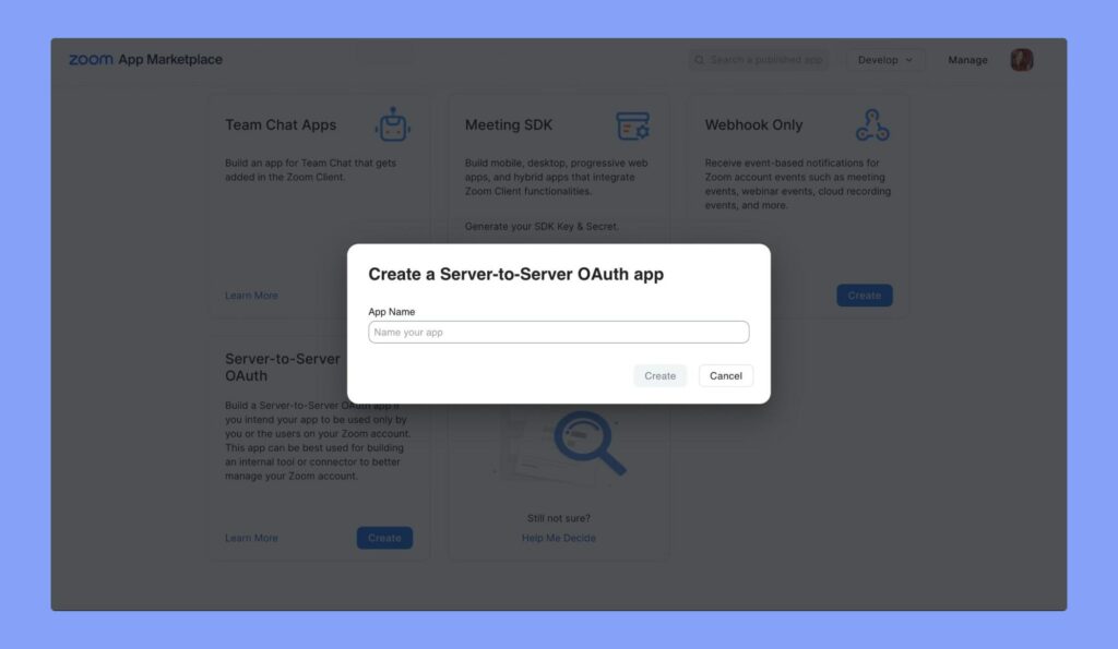 Documention | How to Migrate From Zoom JWT App to Server-To-Server OAuth App