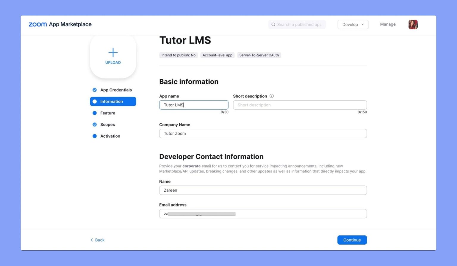 Documention | Zoom Integration