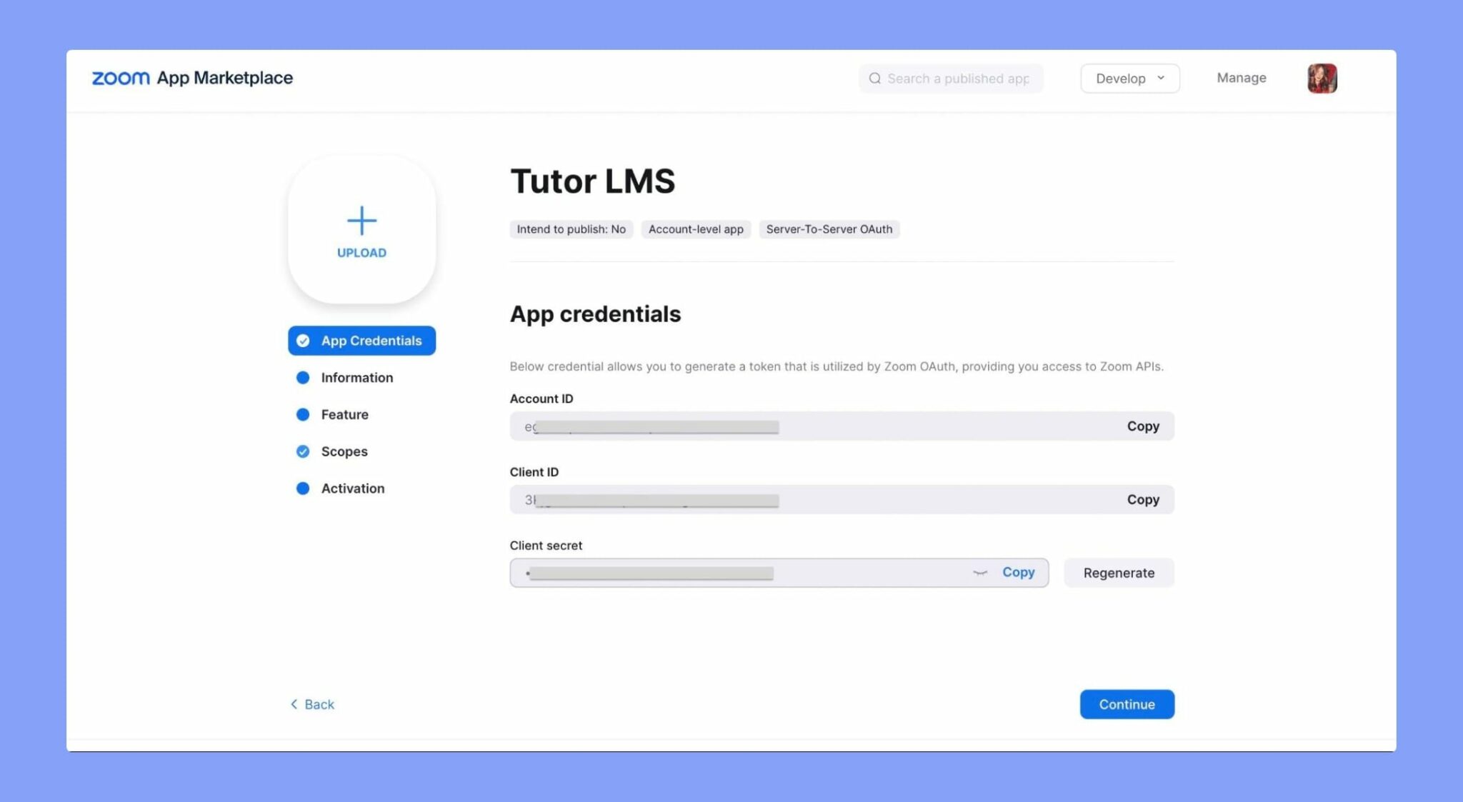 Documention | Zoom Integration