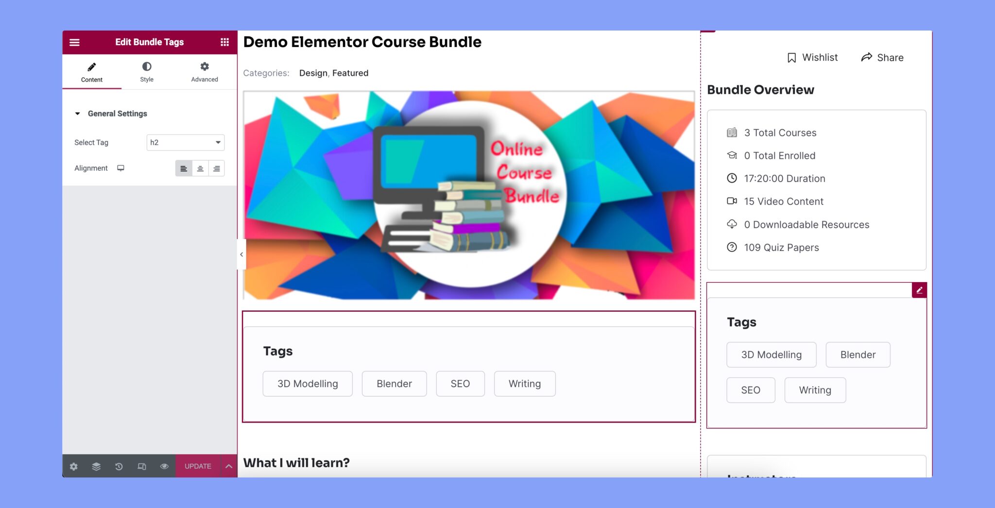 Documention | Bundle Tags