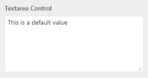 Documention | Textarea