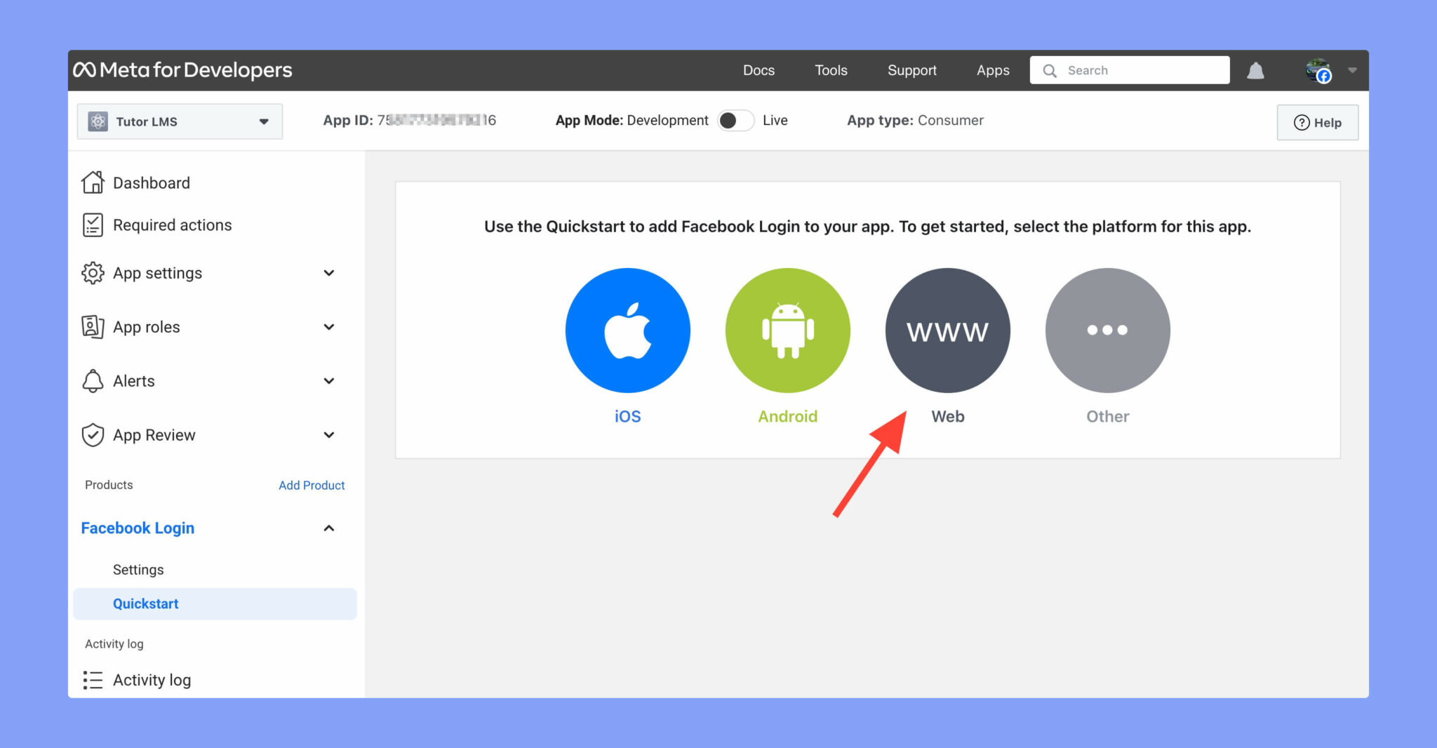 Documention | How to Get a Facebook App ID