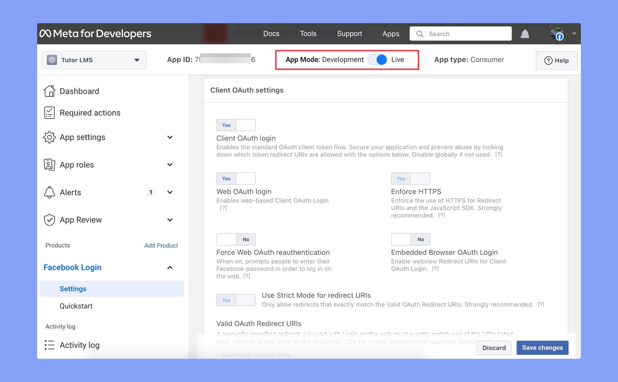 Documention | How to Get a Facebook App ID