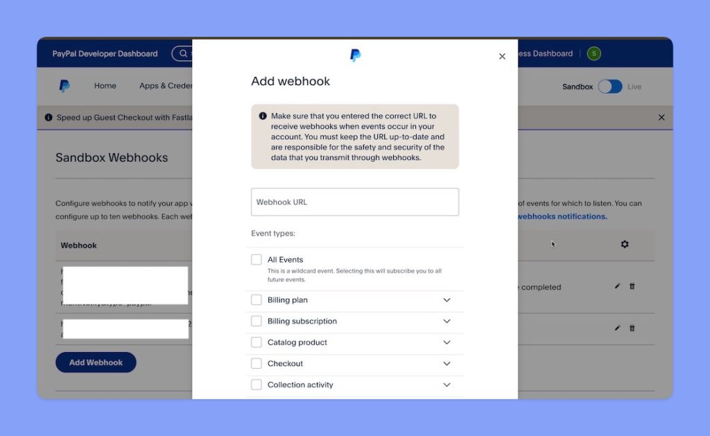 Documention | PayPal