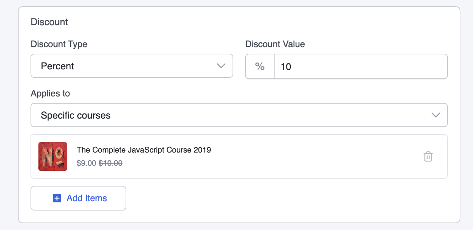 Documention | Coupons