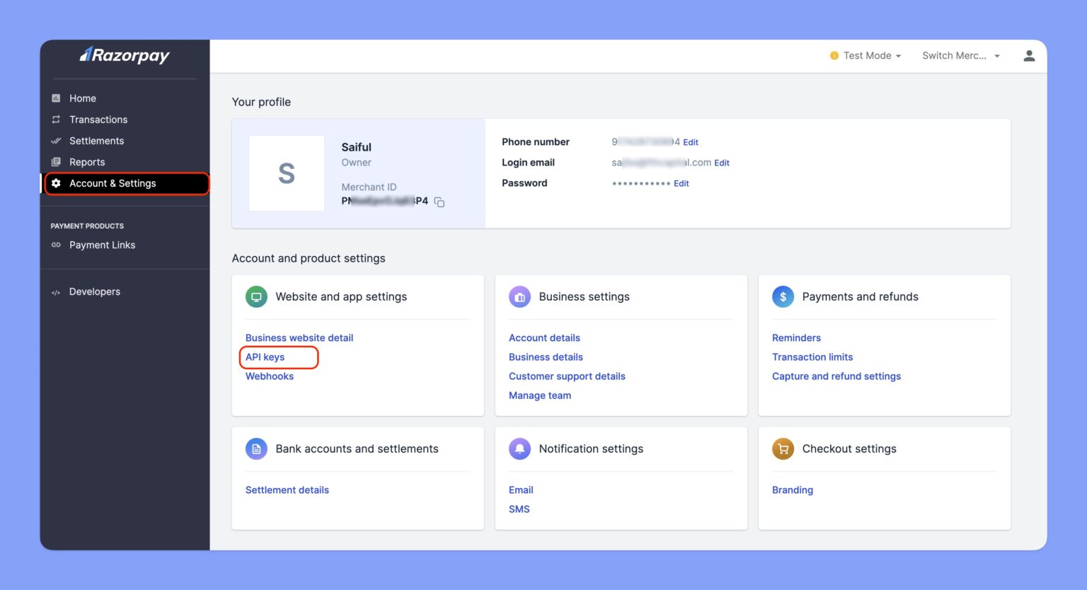 Documention | Razorpay