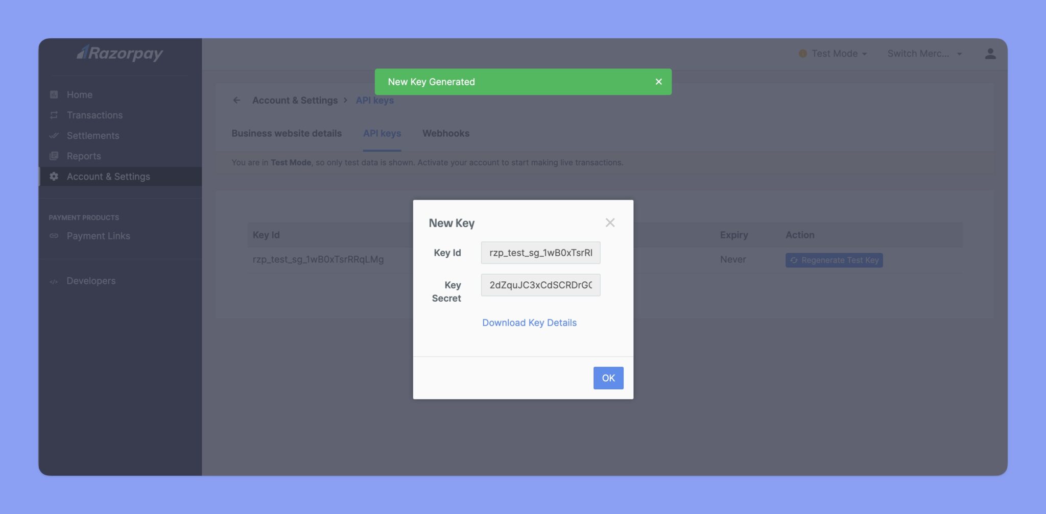 Documention | Razorpay