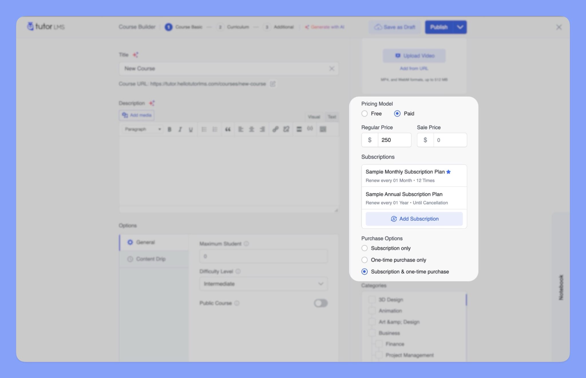 Documention | Subscriptions